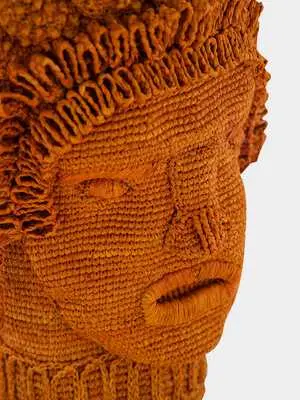 NATALIA BRILLI Terracotta Sicilian Moor’s Female Vase