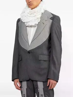 Comme Des Garçons Pinstripe Panel Jacket