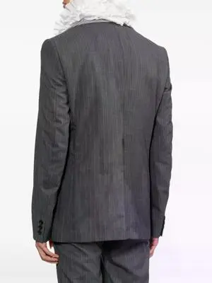 Comme Des Garçons Pinstripe Panel Jacket