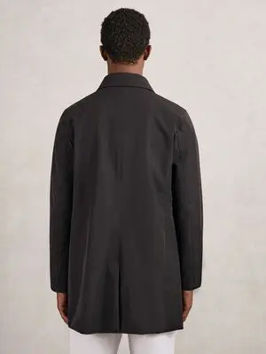 REISS Logan Hybrid Overcoat With Removable Funnel Neck