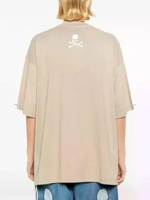 MASTERMIND WORLD Cotton High-low T-shirt