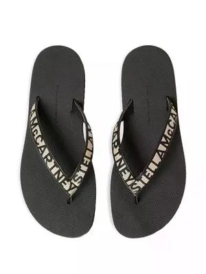Stella McCartney Logo Thong Strap Sandals