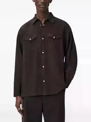 ALLSAINTS Pickett Oversized Western-style Shirt
