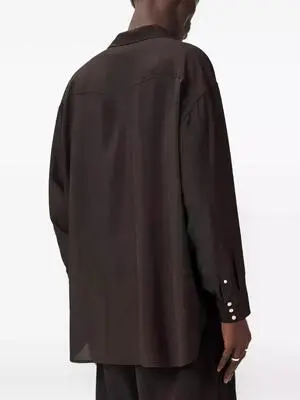 ALLSAINTS Pickett Oversized Western-style Shirt