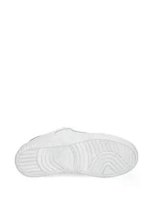 ALLSAINTS Regan Plux Panelled Lace-up Sneakers - White