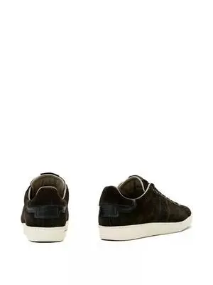 ALLSAINTS Leon Suede Lace-up Sneakers - Brown