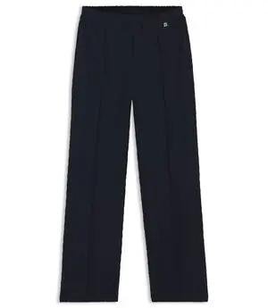 Hugo Straight-fit Track Pants In Diamond Jacquard