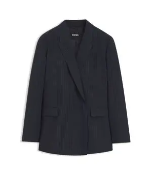BOSS Relaxed-fit Pinstripe Blazer