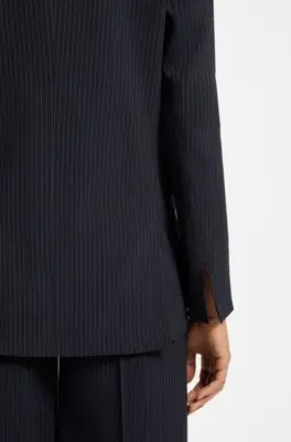BOSS Relaxed-fit Pinstripe Blazer