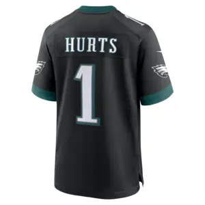 Nike Jalen Hurts Philadelphia Eagles Nfl Game Jersey - Black