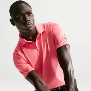 Nike Par Dri-fit Golf Polo - Pink
