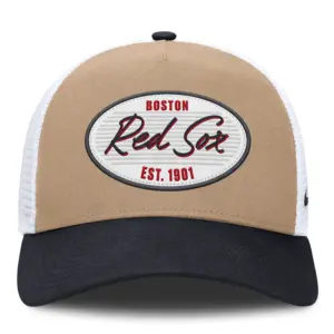 Nike Boston Red Sox Rise Mlb A-frame Trucker Adjustable Hat