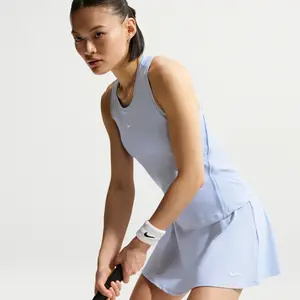 Nike Victory Dri-fit Flouncy Tennis Skirt - Blue