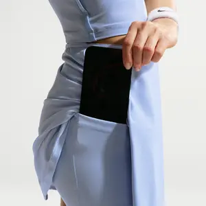 Nike Victory Dri-fit Flouncy Tennis Skirt - Blue
