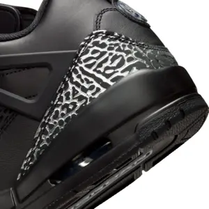 JORDAN Spizike Low Leather Sneakers - Black