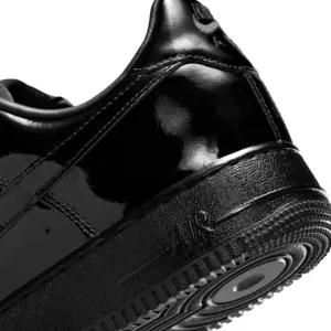 Nike Force 1 '07 Patent Leather Sneakers - Black