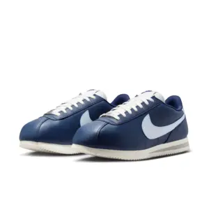 Nike Cortez Leather Sneakers - Blue