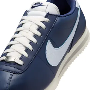 Nike Cortez Leather Sneakers - Blue