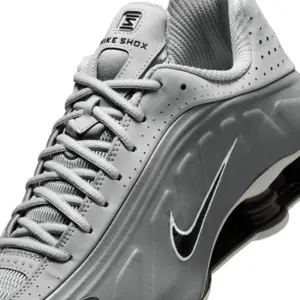 Nike Shox R4 Athletic Shoes - Grey