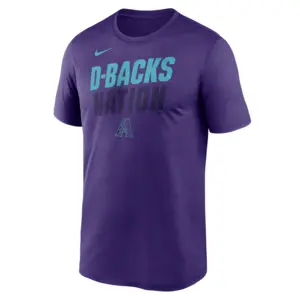 Nike Arizona Diamondbacks City Connect Team Phrase Script T-shirt