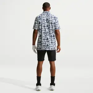 Nike Tailored Performance Dri-fit Golf Polo - Grey