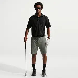 Nike Tailored Performance Dri-fit Golf Polo - Black