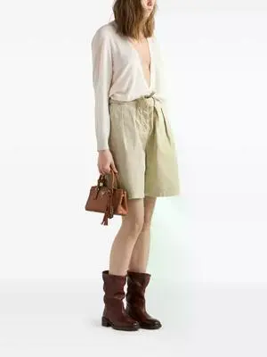 Prada Galleria Whipstitch-trim Tote Bag