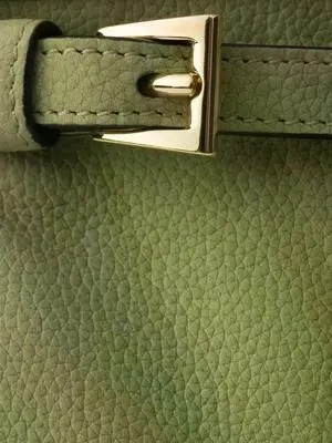 Prada Medium Bonnie Leather Shoulder Bag - Green