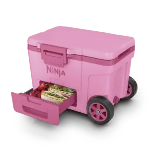 NINJA Frostvault 45qt Wheeled Cooler With Dry Zone - Pink