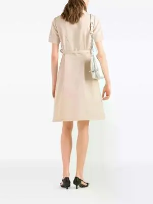 Prada Faille Shirt Dress
