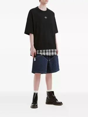 MUSIUM DIV. Layered-effect Logo-print T-shirt