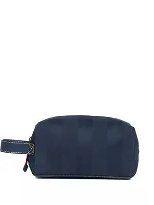 Fendi Striped Wash Bag - Blue