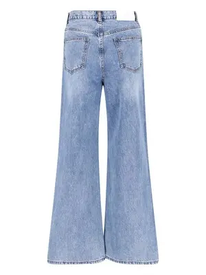 DUNST Flared Destroyed Jeans
