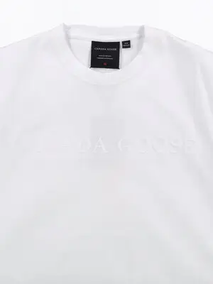 Canada Goose T-shirt Logo "emersen - White