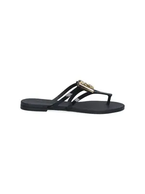 Dolce & Gabbana DG Flip-flops Black