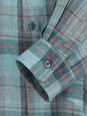 MAGLIANO Checked Linen Shirt