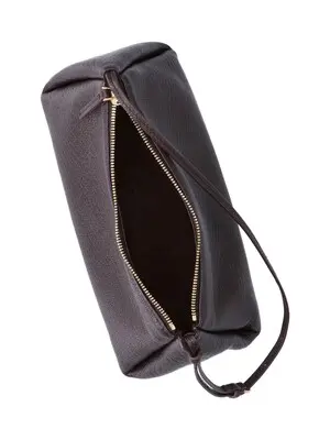 Calvin Klein Leather Shoulder Bag - Brown