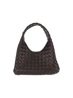 Bottega Veneta Small Campana Handbag - Brown