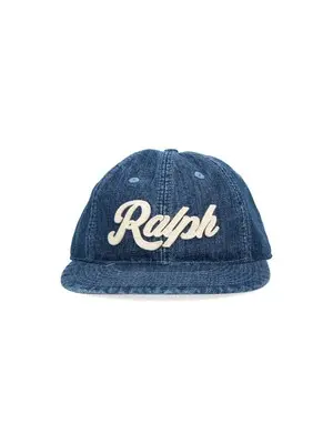 Polo Ralph Lauren Denim Baseball Cap - Blue