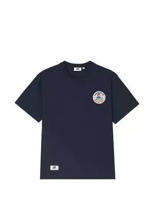 CHOCOOLATE Logo-patch T-shirt - Blue
