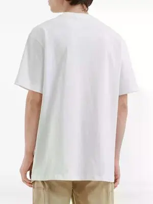 CHOCOOLATE Logo-patch T-shirt - White