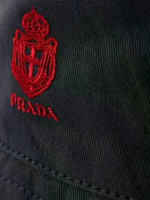 Prada Gabardine Bucket Hat - Blue