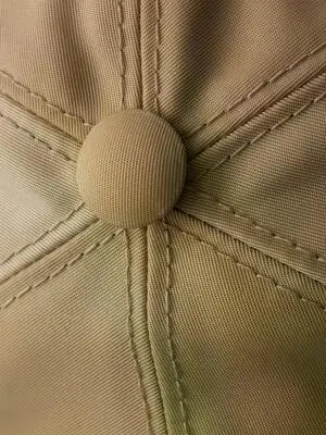 Prada Re-nylon Baseball Cap With Enameled Triangle Logo - Neutrals