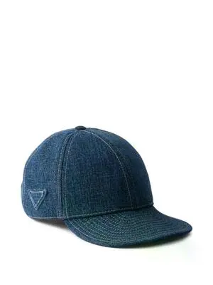 Prada Denim Baseball Cap - Blue