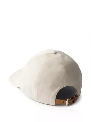 Prada Gabardine Baseball Cap - Neutrals