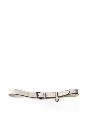 Prada Leather Belt - Neutrals