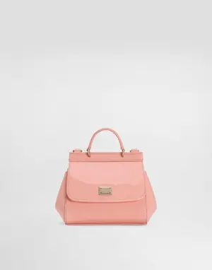 Dolce & Gabbana Patent Leather Sicily Handbag