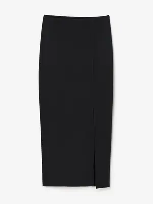 HOUSE OF DAGMAR Fitted Midi Skirt