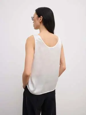 HOUSE OF DAGMAR Silk Tank Top
