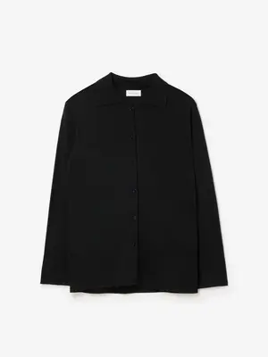 HOUSE OF DAGMAR Merino Wool Collared Cardigan
